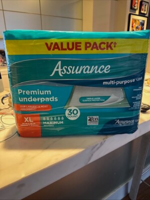 Assurance Men's Incontinence Underwear, XL, Maximum Absorbency (30Count ...
