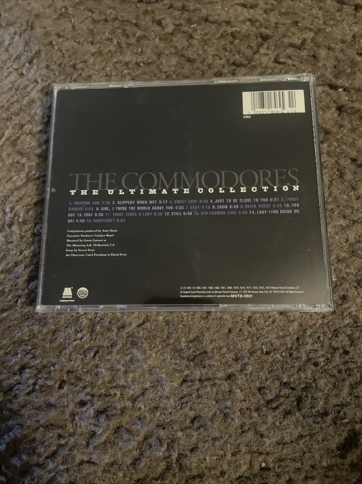 The Commodores : The Ultimate Collection CD (1998) Motown/BMG 15 Tracks ...