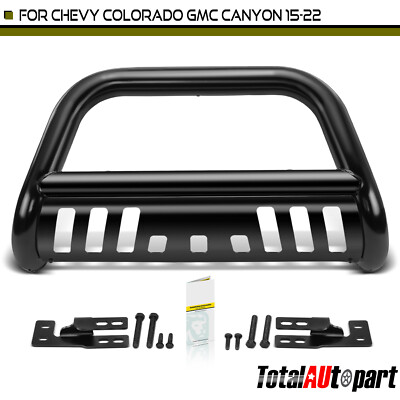 2015-2022 Chevrolet Colorado GMC 3" Bull Bar Bumper Push Grille Guard ...