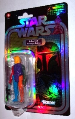Star Wars 3.75 Retro Collection BOBA FETT PROTOTYPE EDITION Yellow Head ...