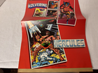 1982 Wolverine Sales Poster and Marvel Coming Attractions Insert | eBay