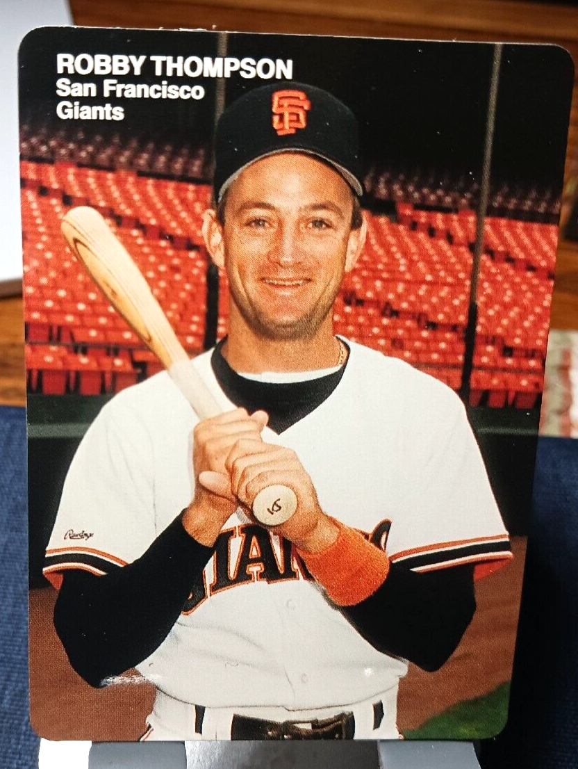 1989 Mother's Cookies Baseball Card of Robby Thompson #10 (NM) Free ...