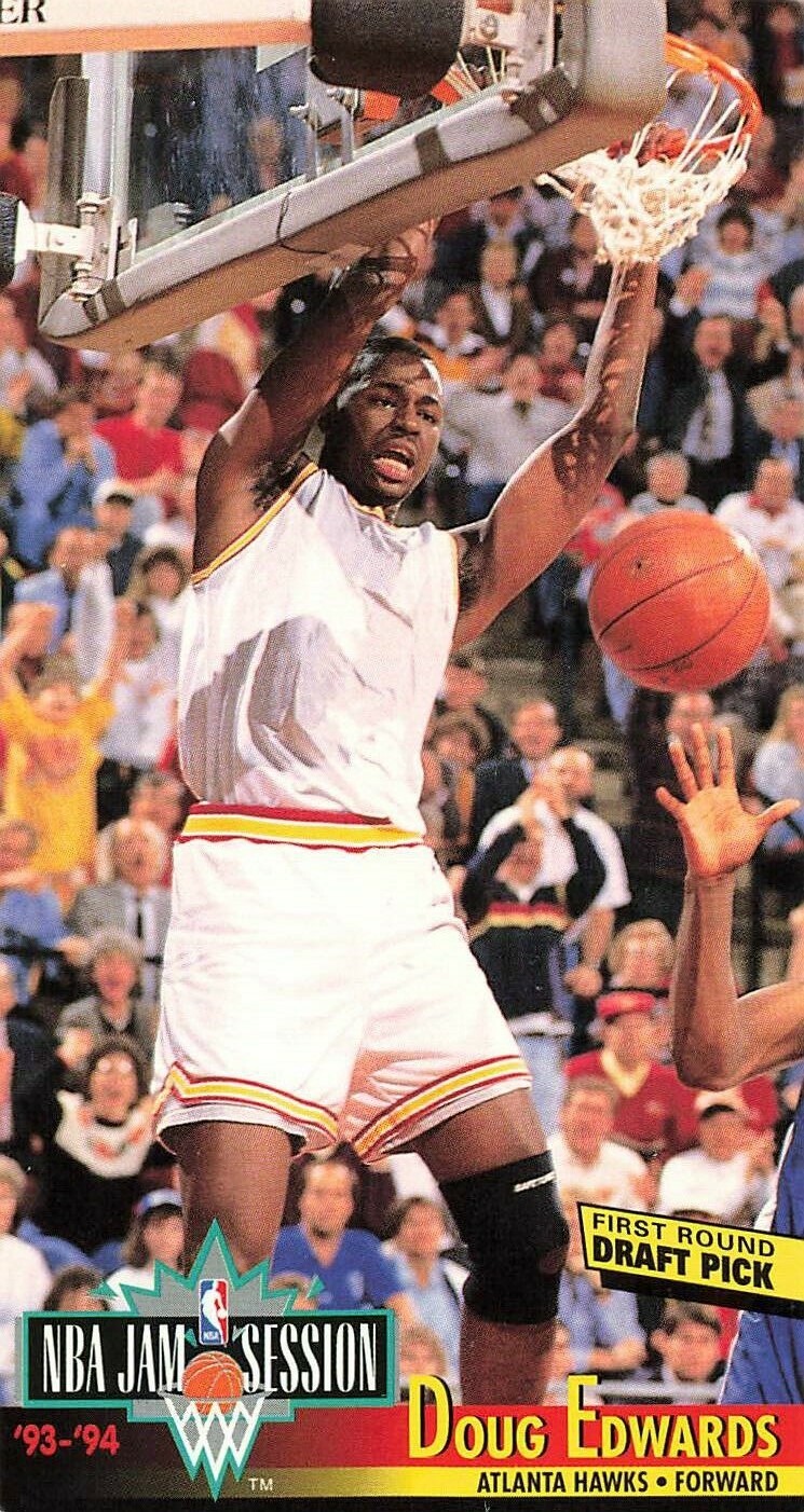 1993-94 Fleer NBA Jam Session - #3 Doug Edwards (RC) for sale online | eBay