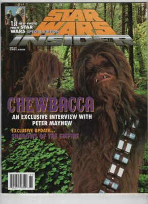 Star Trek Mag Chew Bacca Peter Mayhew 1996 No.28 091620nonr | eBay
