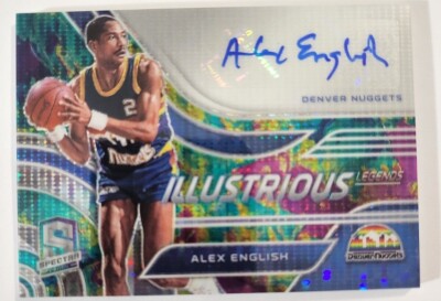 2020-2021 Spectra Alex English Illustrious Legends /75 | eBay