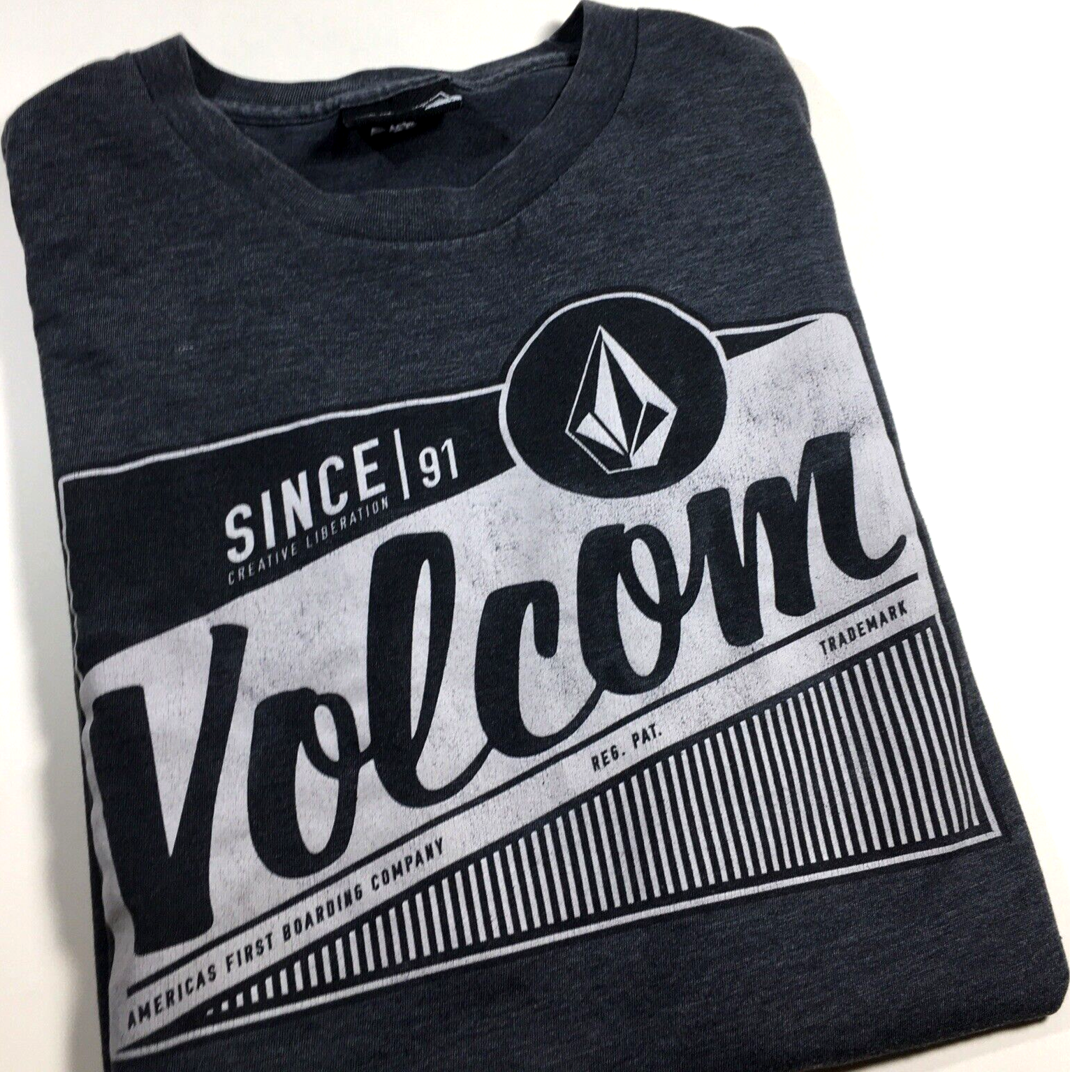 Blue Volcom Logo