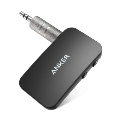 Anker Soundsync Bluetooth 5.0 Receiver 12 Hours Playback Hands-Free ...