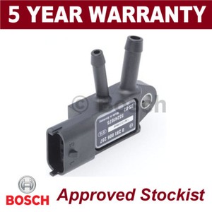 Bosch DPF Exhaust Pressure Sensor Diesel Particulate Filter MAP ...