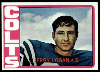 1972 Topps Jerry Logan ^ Baltimore Colts #31 | eBay