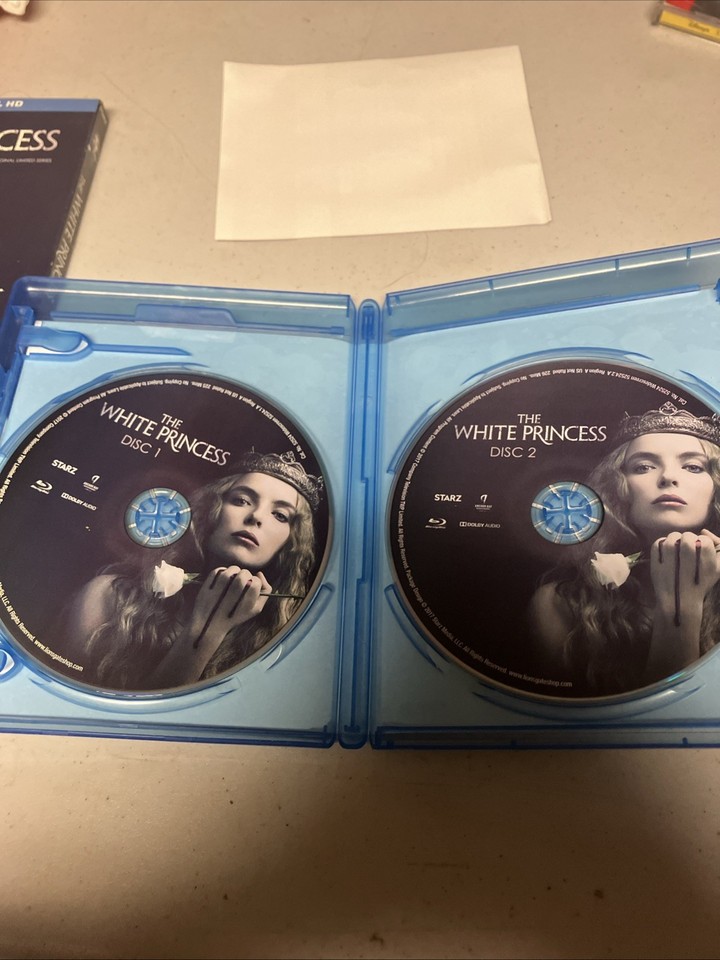 The White Princess Starz Original Limited Series Blu-Ray + digital w ...