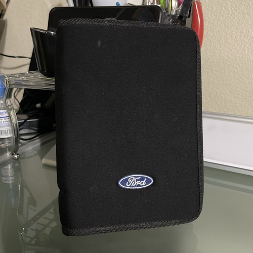 Ford Owners Manual Case Only Black Zip Around | eBay