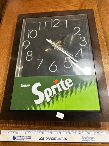 Sprite Clock 1970’s | eBay