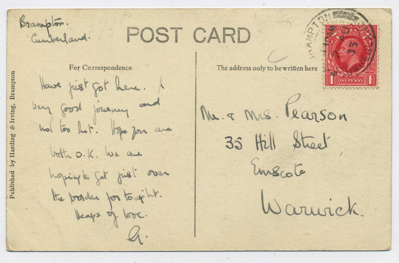 Front Street Brampton Cumberland Vintage Postcard M5 | eBay