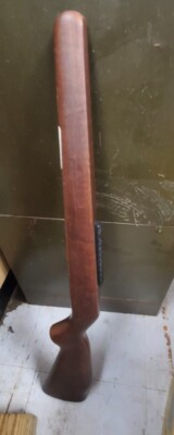 WOODEN STOCK SCOPE DISPLAY MOUNT W/RAIL | eBay