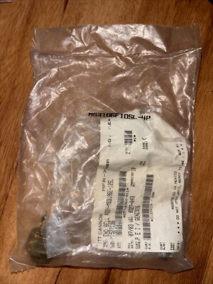Amphenol Aerospace Connector Ms3106f10sl-4p New In Package | eBay