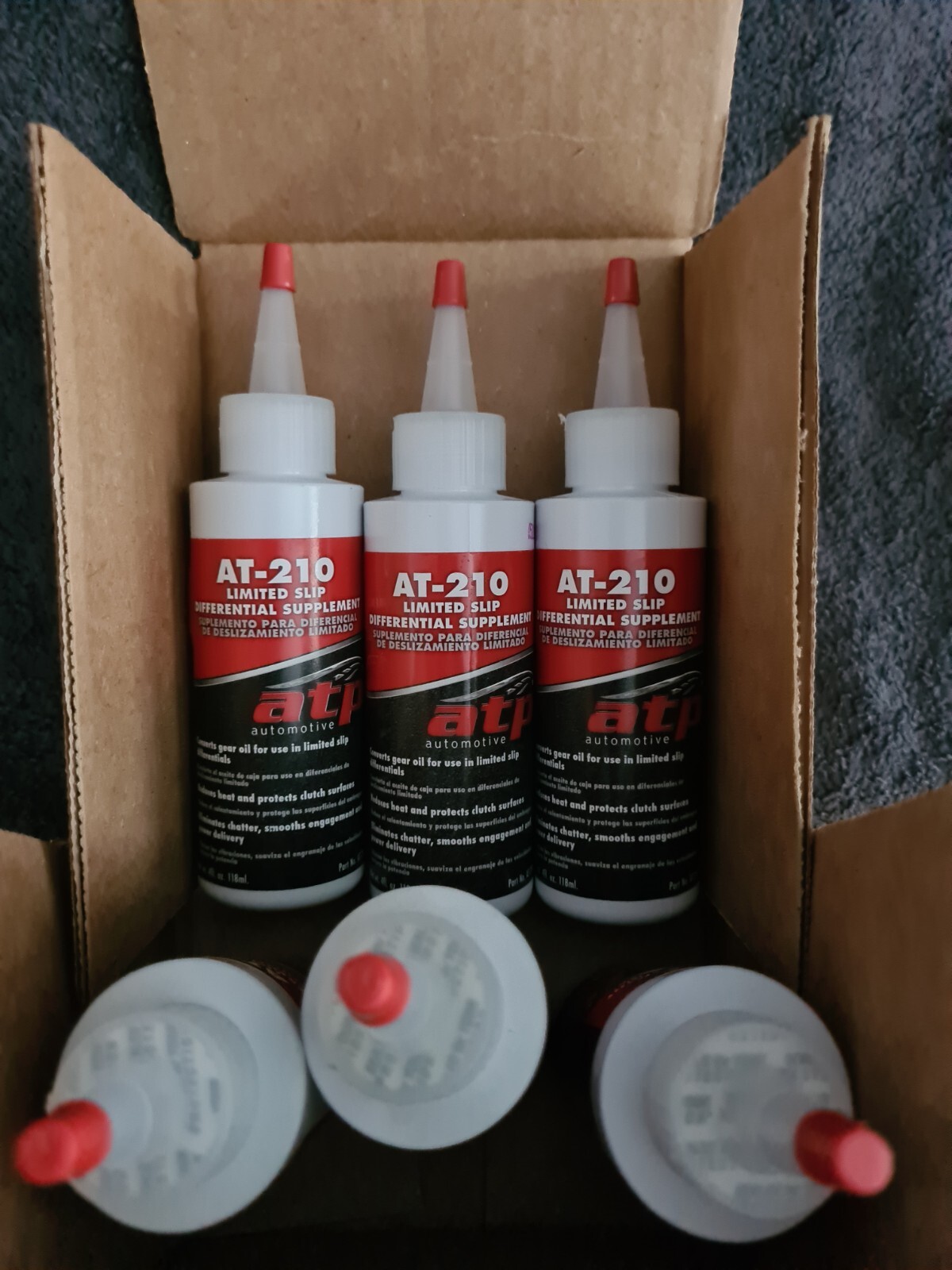**ONE* 4oz ATP AT-210 Differential Oil Additive ELIMINATES CHATTER!! | eBay