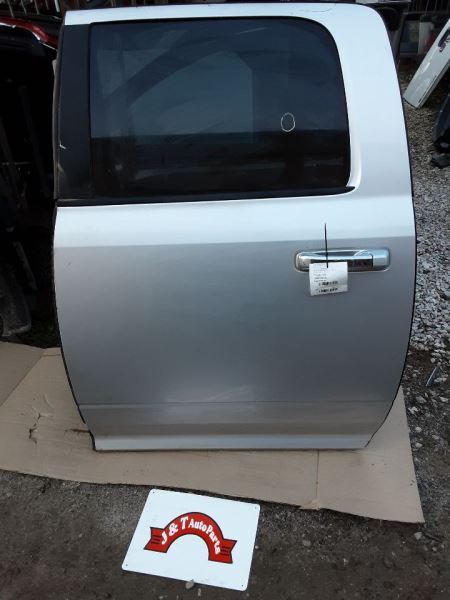 2009-2018 RAM REAR DOOR ASSEMBLY CREWCAB SILVER LH DRIVER 10 11 12 13 ...