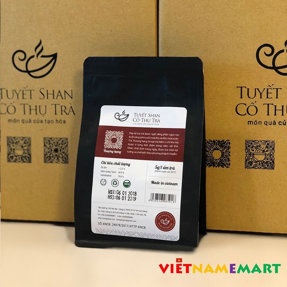 750g Shan Tuyet Co Thu Premium Tea, H'Mong Tea - Vietnamese ethnic ...