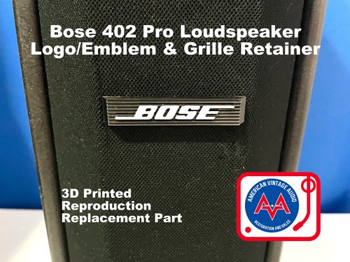 Bose 402 Speaker Logo/Emblem & Grille Retainer Part | eBay