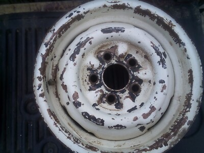 ORIGINAL FORD 14" x 5-Stock Steel Wheel 5 on 4-1/2" bolt pattern | eBay