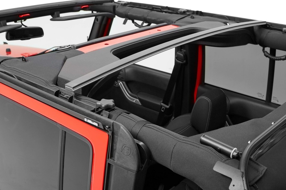 Bestop Trektop NX Plus Soft Top Black Diamond For 07-18 Jeep Wrangler ...