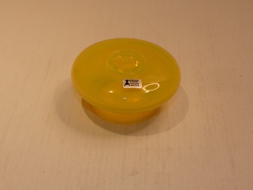 Seda Sweden Art Glass Taper Candle Holder, Yellow | eBay
