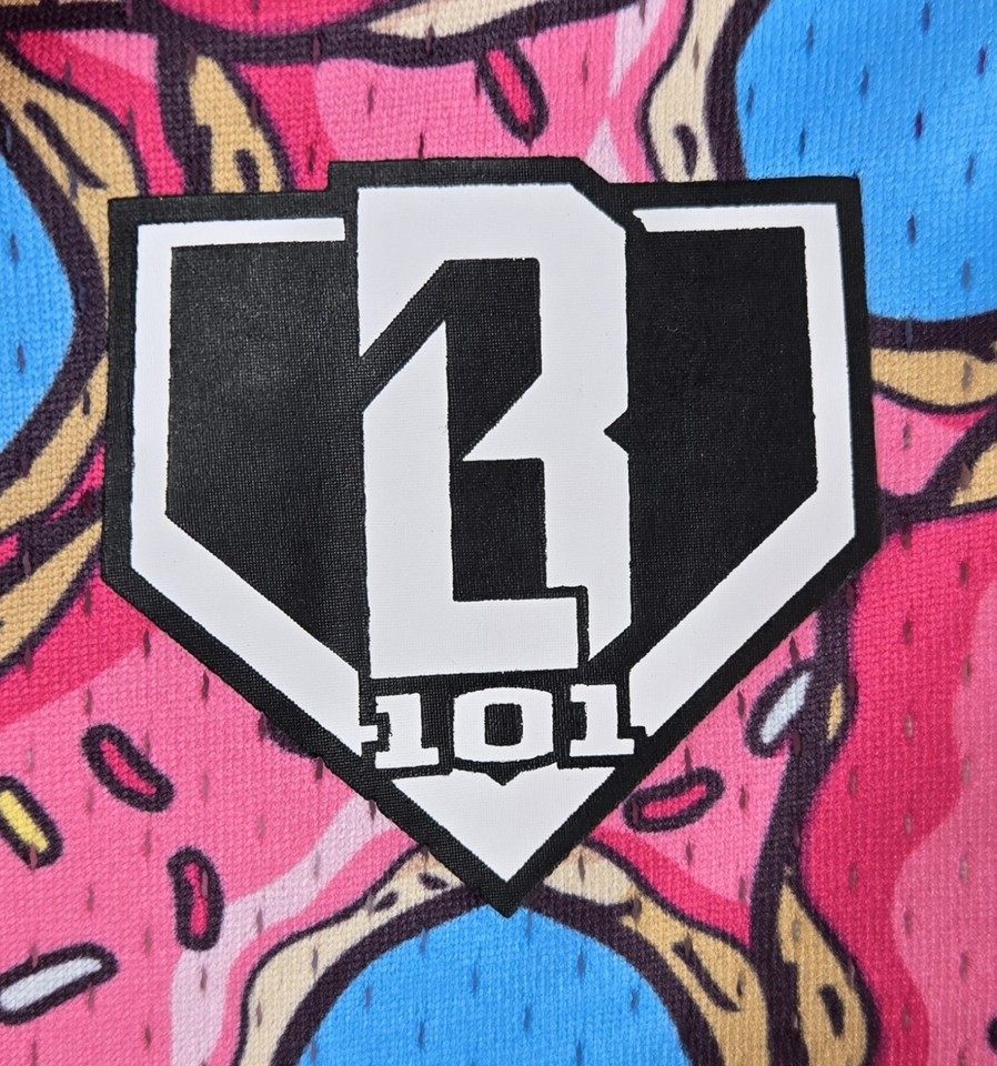 *BRAND NEW* Youth Size; Medium BL101 Baseball Lifestyle 101 Pink Donut ...