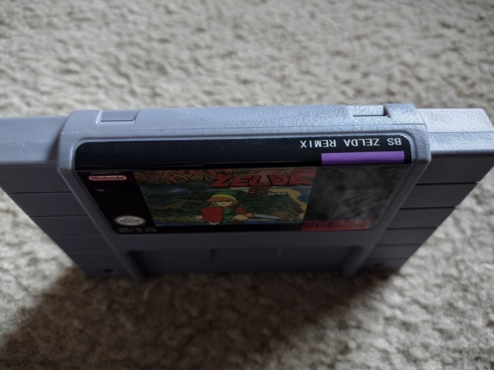 BS Zelda Remix SNES Super Nintendo NTSC English. Tested. USA Seller! | eBay