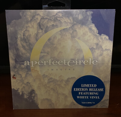 A Perfect Circle Imagine 7” White Vinyl Single 2004 RARE/OOP/LE | eBay