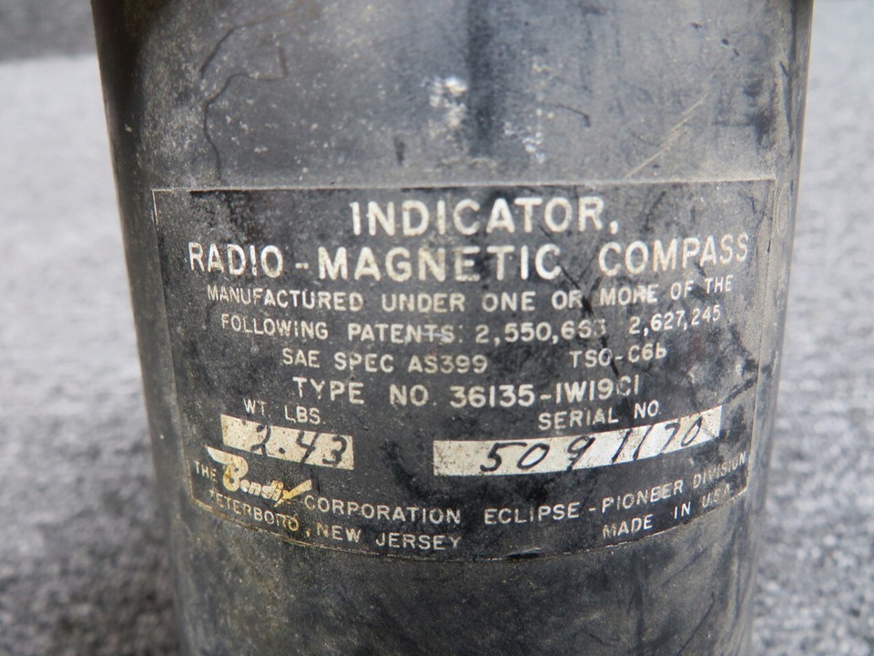 36135-1W19C1 Bendix Radio-Magnetic Compass Indicator (Dented Casing) | eBay