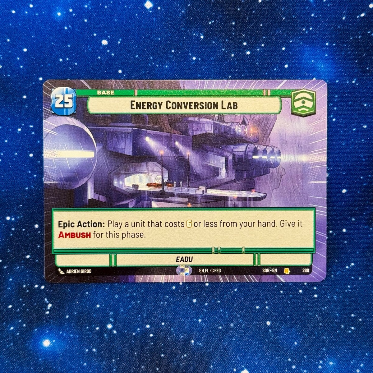 Energy Conversion Games Energy Conversion Lab Base Alter Star Wars