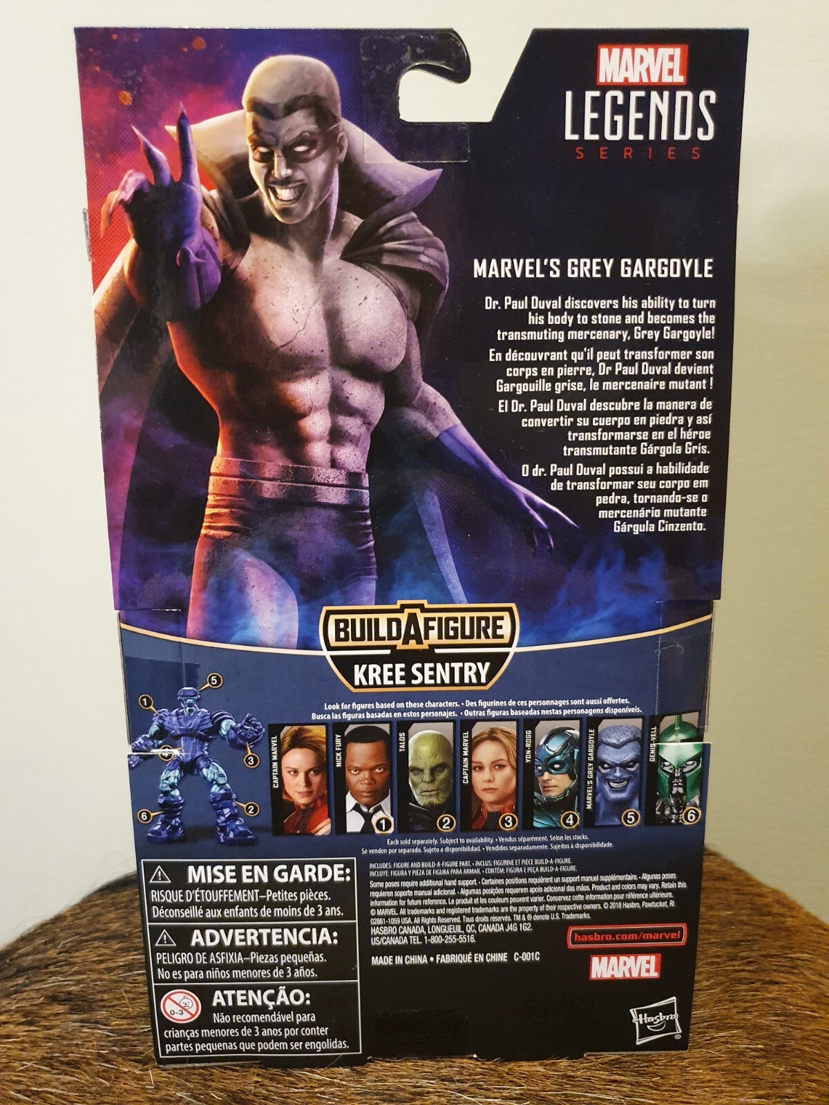 Marvel Legends: Marvel's Grey Gargoyle E3890 BAF Kree Sentry | eBay ...