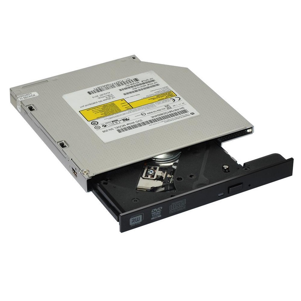 Internal 12.7mm SATA Tray DVD CD RW Burner Writer Disc Optical Drive ...