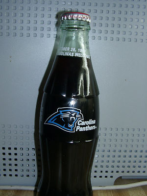 1993 Carolina Panthers Football Coca-Cola Coke Bottle | eBay