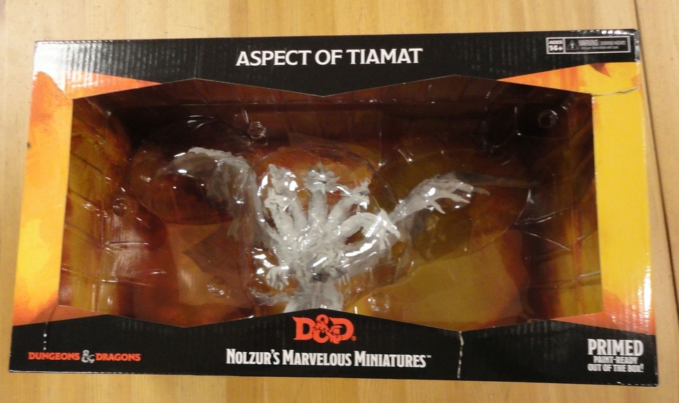 Dungeons & Dragons D&D Aspect of Tiamat UnPainted Miniature WZK90567 | eBay