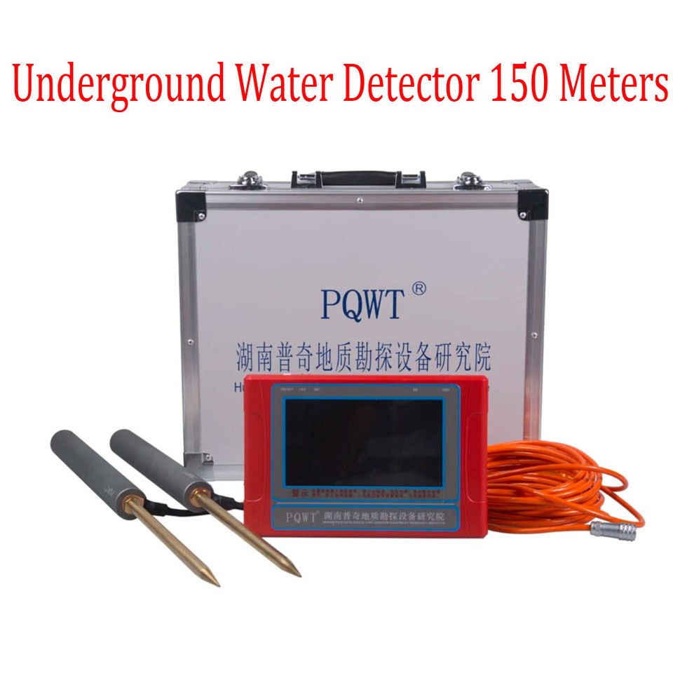 Underground Water detector 150 meter PQWT-TC150 long range for borehole ...