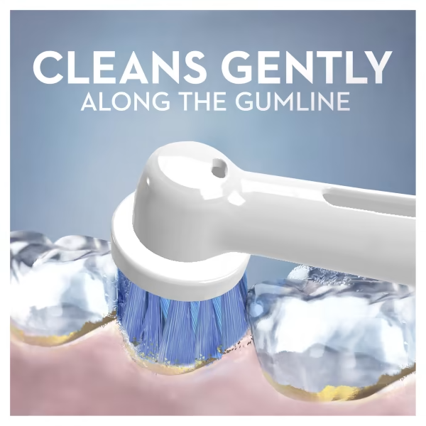 Genuine Oral-B Sensitive Clean Replacement Heads - Twin Pack (2 Brushes ...