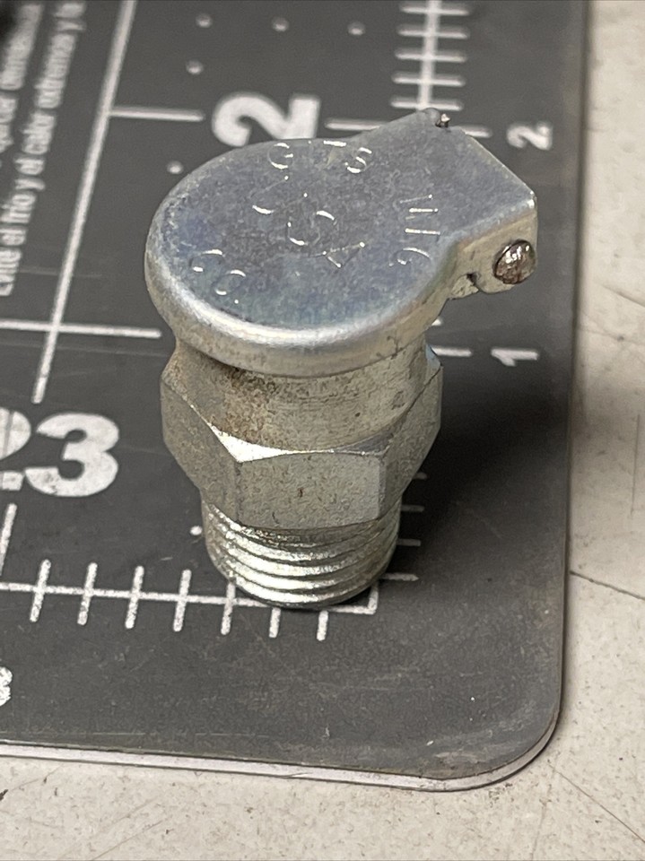 10) Gits Bros Mfg. Co Chi 1/4”NPT Style OG Elbow Flip Top Oil Gauges ...