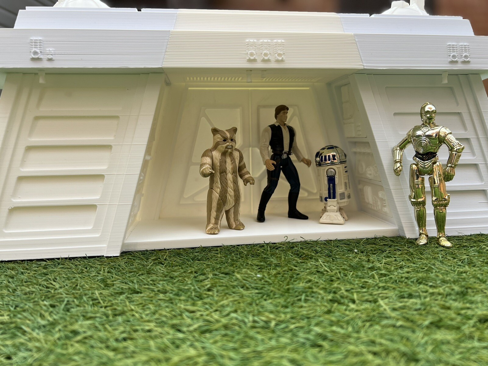 Star Wars Diorama Endor Shield Base Front 3D Printed Custom | eBay