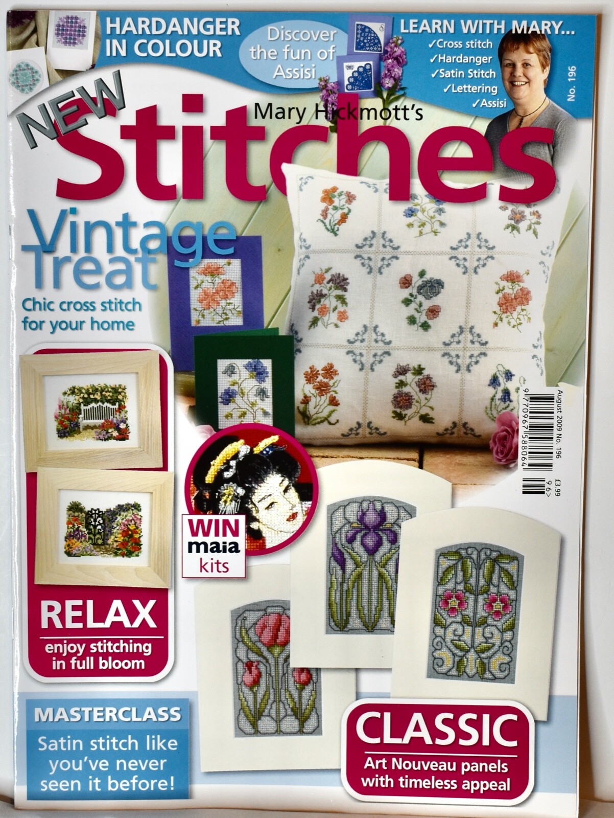 Mary Hickmott's New Stitches Magazine No. 196 | eBay
