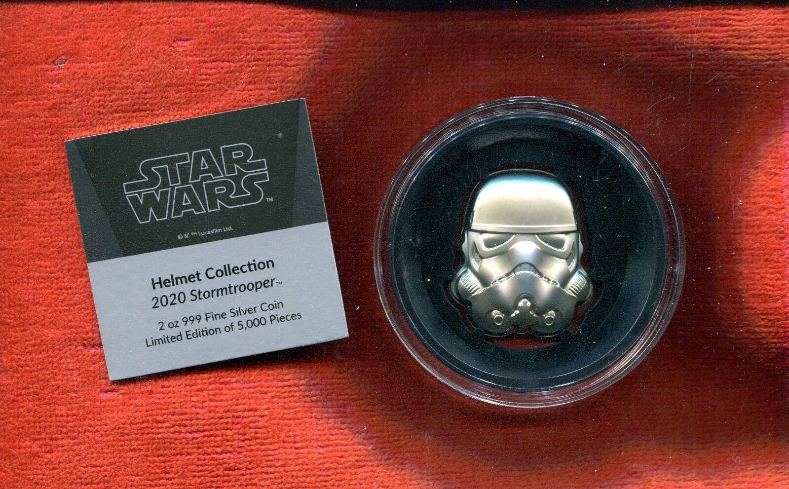 NIUE STARS WARS 2 DOLLAR COIN 2 OZ .999 SILVER LIMITED ED OF 5000 | eBay