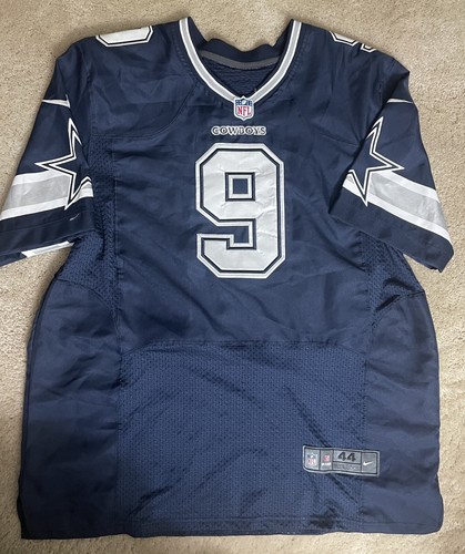 Nike On Field Dallas Cowboys Tony Romo #9 Dark Blue Authentic Jersey ...