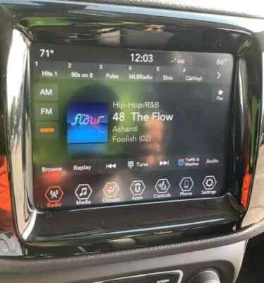 2019-2020 JEEP COMPASS 8.4" Radio Info Screen & Receiver ID 68396673 ...