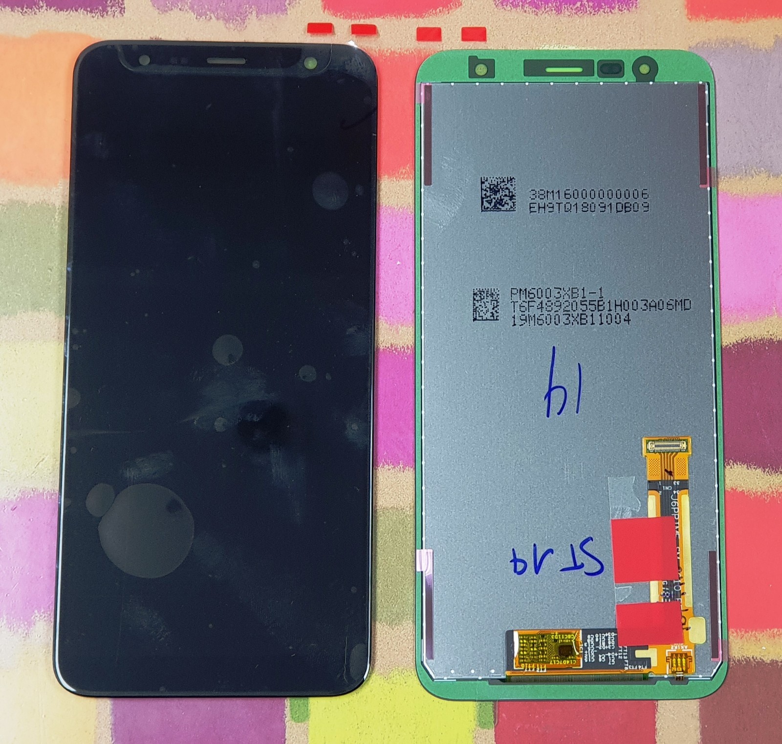 GENUINE BLACK SAMSUNG 2018 SM-J610F GALAXY J6+ PLUS SCREEN LCD DISPLAY ...