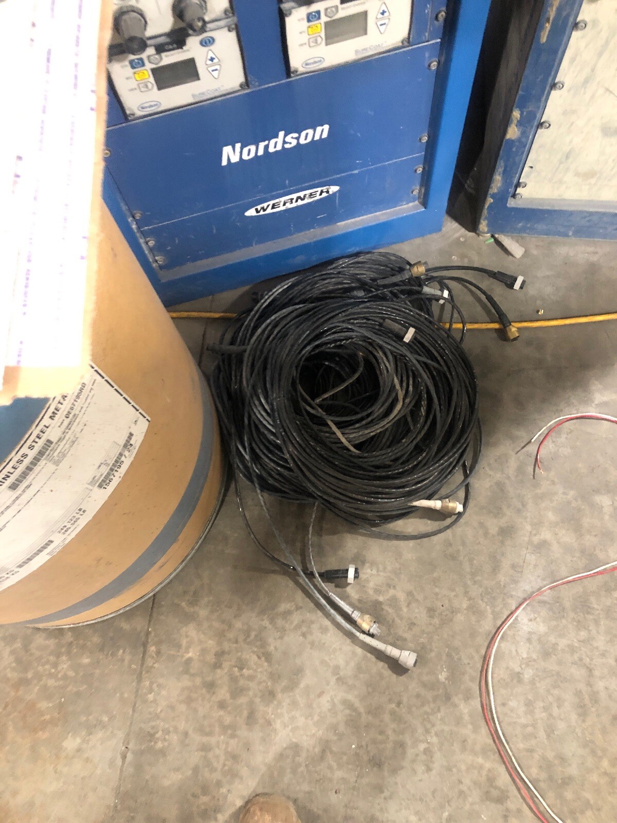 Nordson Sure Coat 10-Gun Automatic Powder Coating System w/ Triggering ...