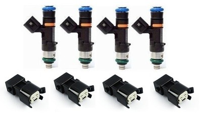 4 NEW 650cc BOSCH EV14 Fuel Injectors 02-08 MINI COOPER S R52 R53 1.6L ...