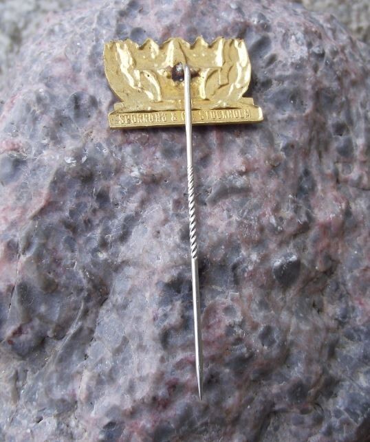 Vintage Stora Riksmarschen Sweden Sports Walking Competition Pin Badge ...