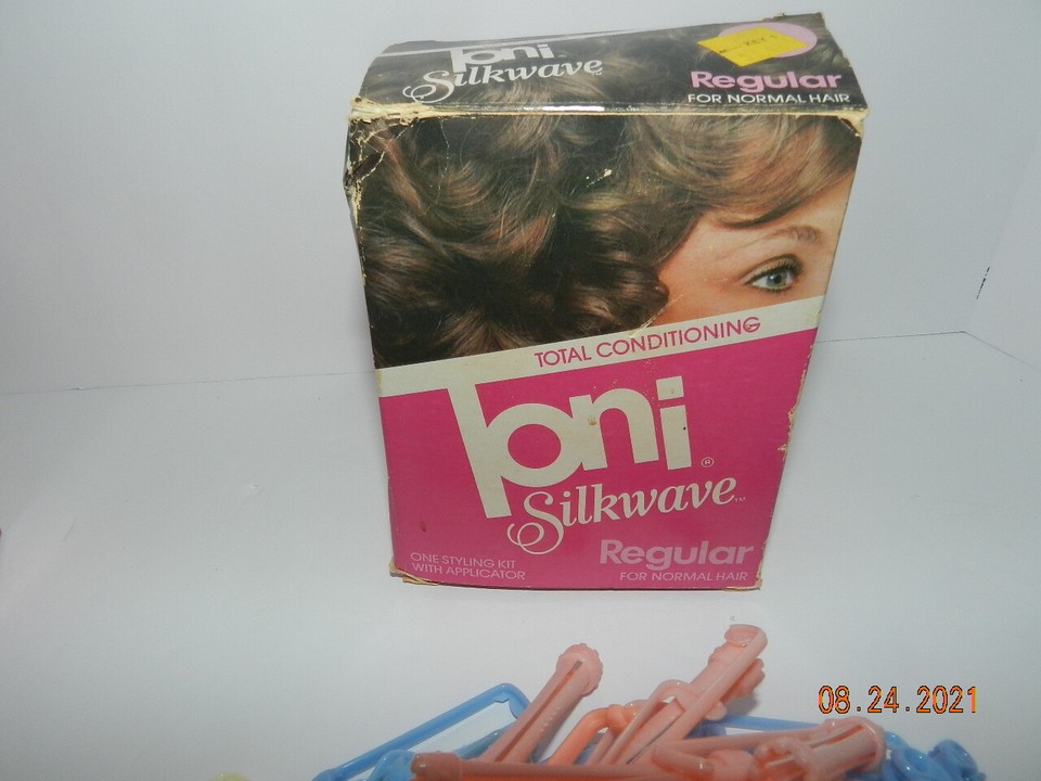 VTG 1970s 80s 2 Toni Silkwave Perm Box Only & Curler Rods Permanent ...