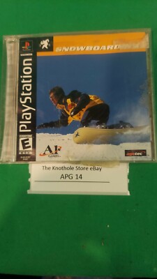 Snowboarding Sony PlayStation 1 PS1 Agetec A1 Games Tommo Everyone ...