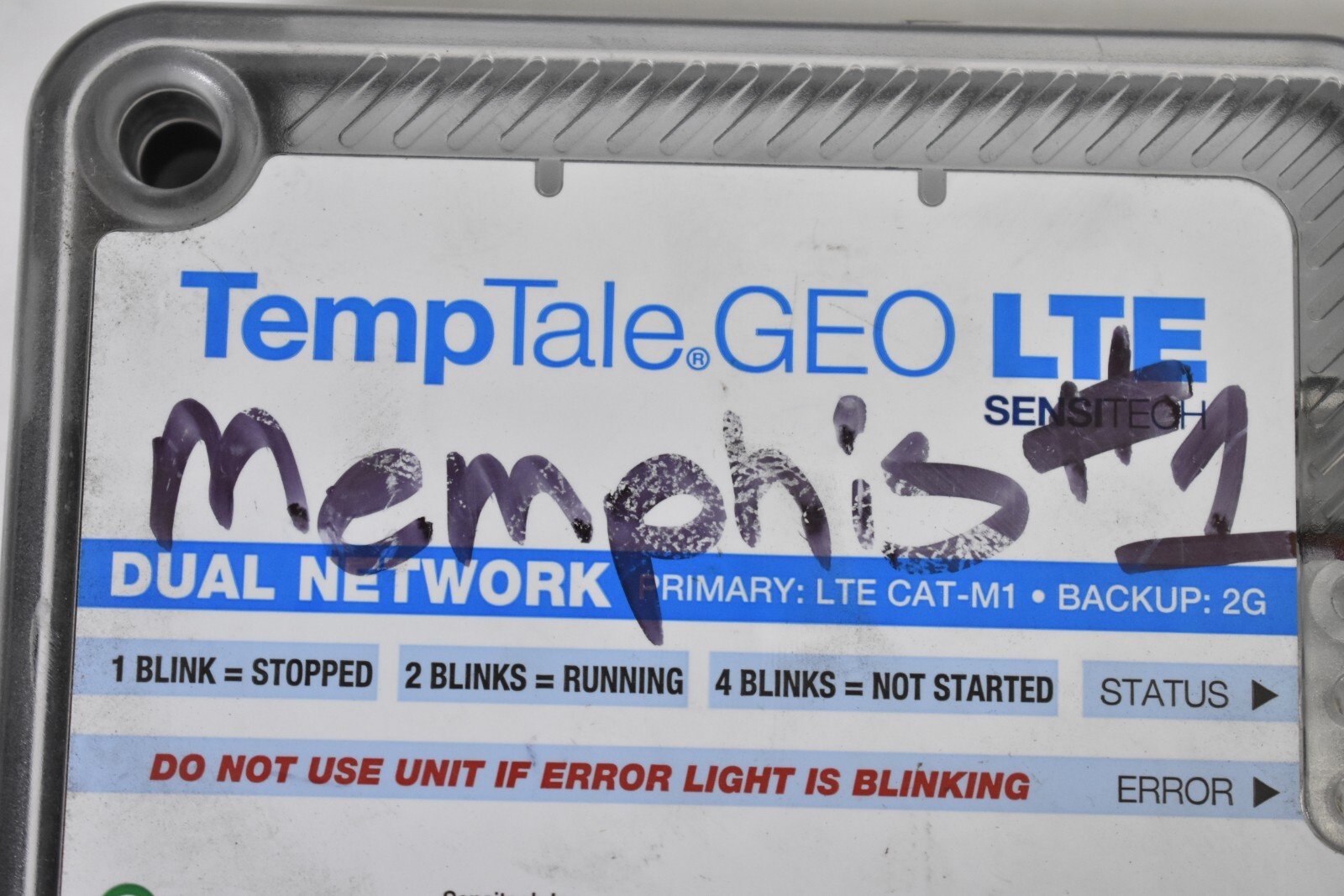 Sensitech TempTale GEO LTE Dual Network Temperature Monitor Real Time ...